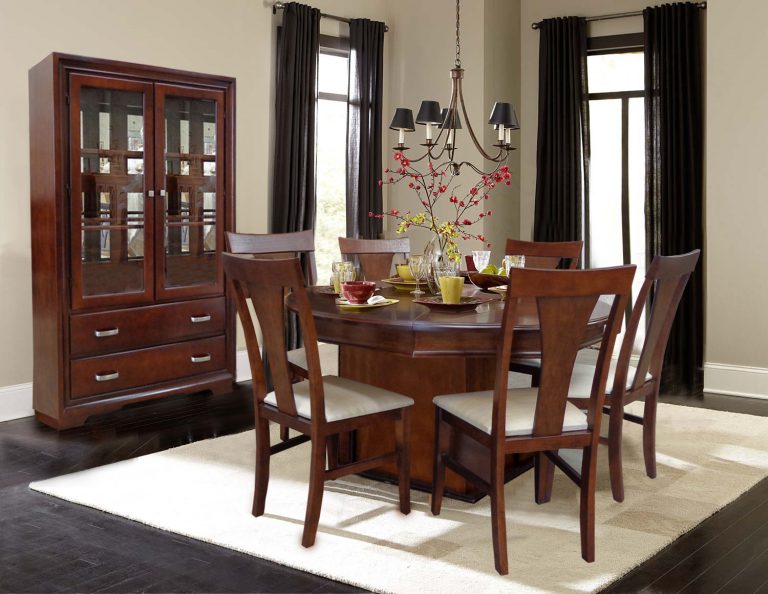 Comedor Marsella (con Vitrina) – Galerías Delsa Muebles